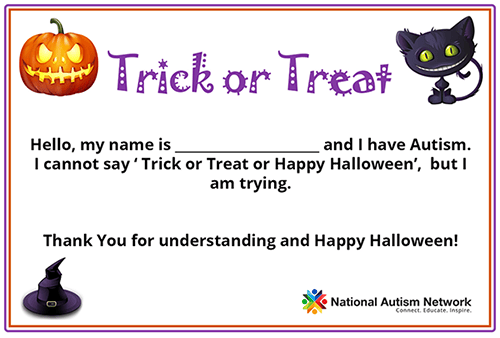 Preparing for Halloween with Children on the Autism Spectrum | Building ...